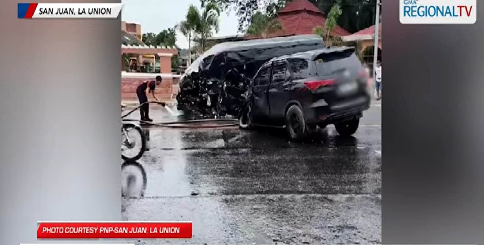 SUV na 13-anyos na babae ang driver, bumangga sa van na may sakay na ...