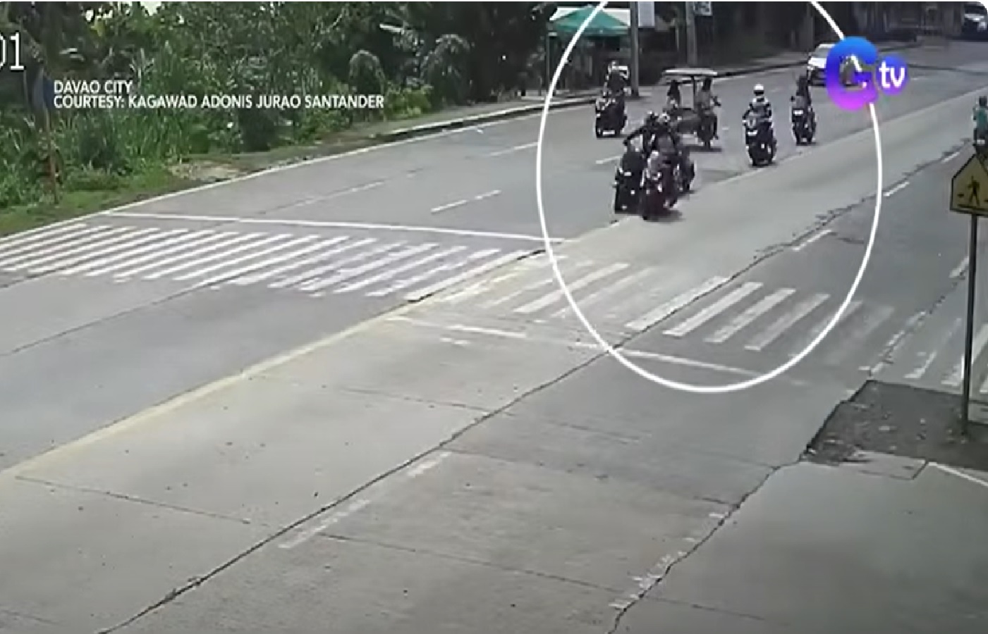 4 na motorsiklo, nagkarambola sa Davao City; mga rider, sugatan ...