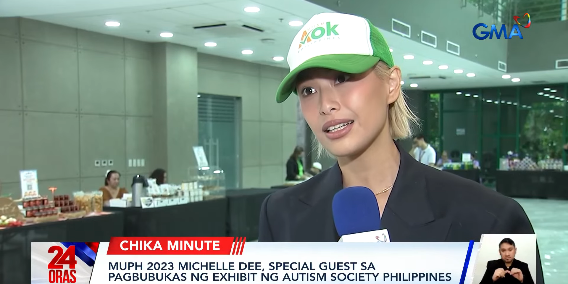 Michelle Dee graces Autism Society Philippines' art exhibit opening as ...