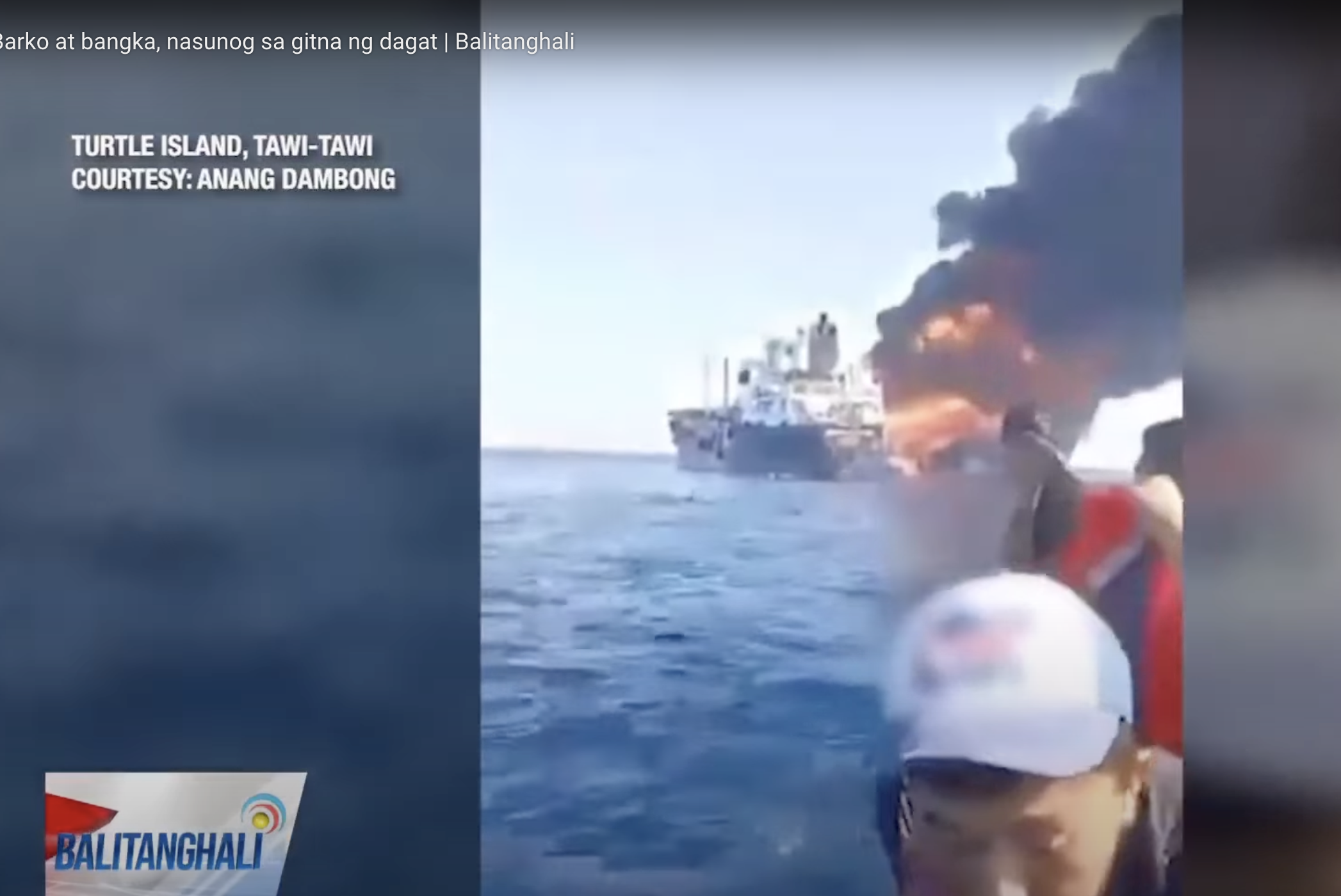 Barko at bangka, nasunog sa gitna ng dagat sa Tawi-Tawi | Balitambayan