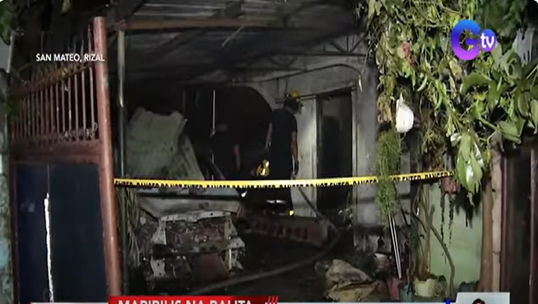 3 magkakamag-anak, nasawi nang masunog ang kanilang bahay sa Rizal | Balitambayan