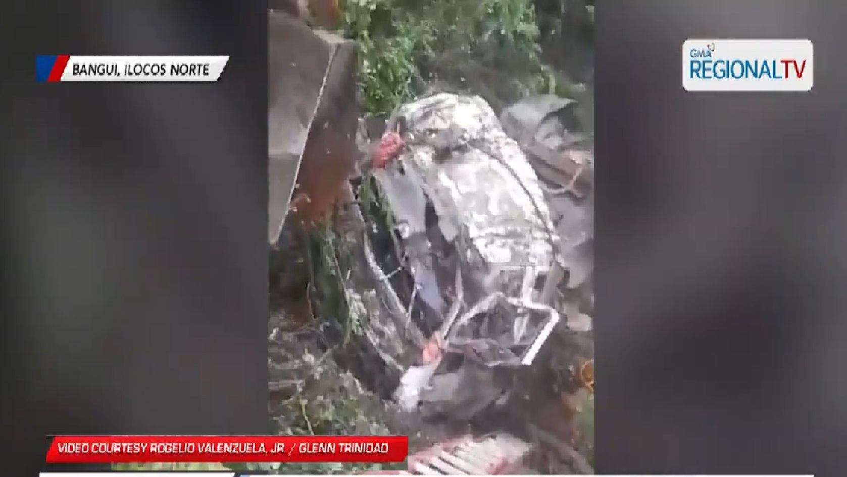 Driver ng trailer truck, nasawi nang mahulog sa bangin ang tractor head nito sa Ilocos Norte ...