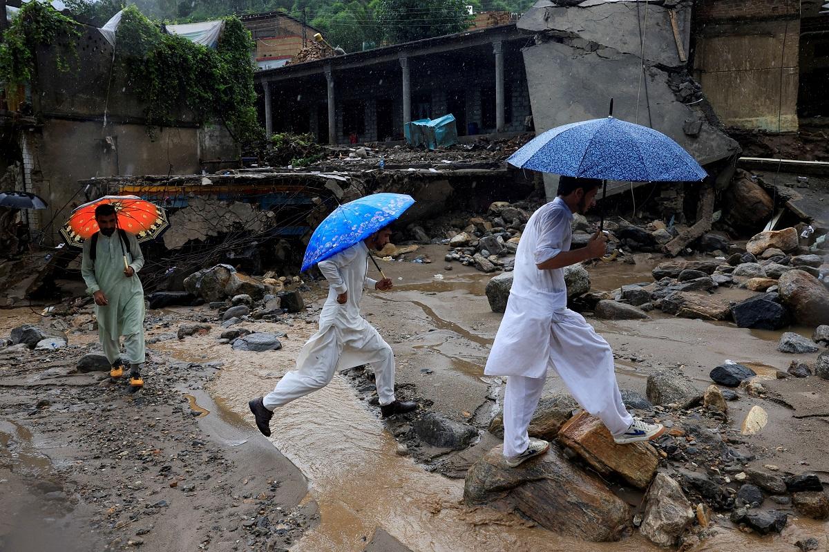 Heavy rains cause massive flooding in Buner, Pakistan | Photos | GMA ...