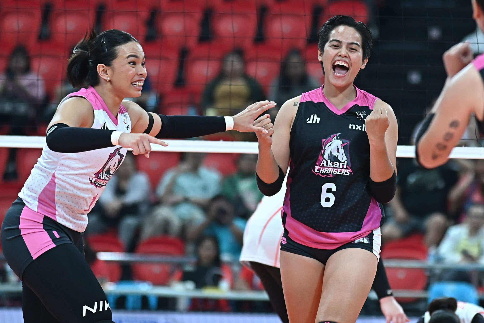 PVL: Chen Tagaod delivers clutch aces as Akari sweeps Petro Gazz for QF berth | GMA News Online