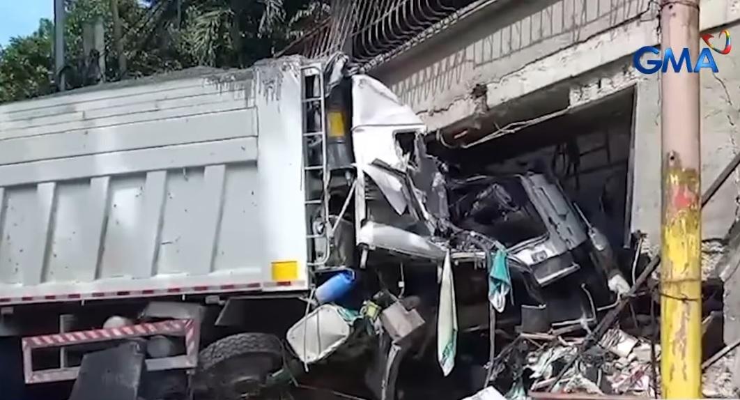 Woman killed after truck rams into fruit stand in Mabitac, Laguna | GMA ...