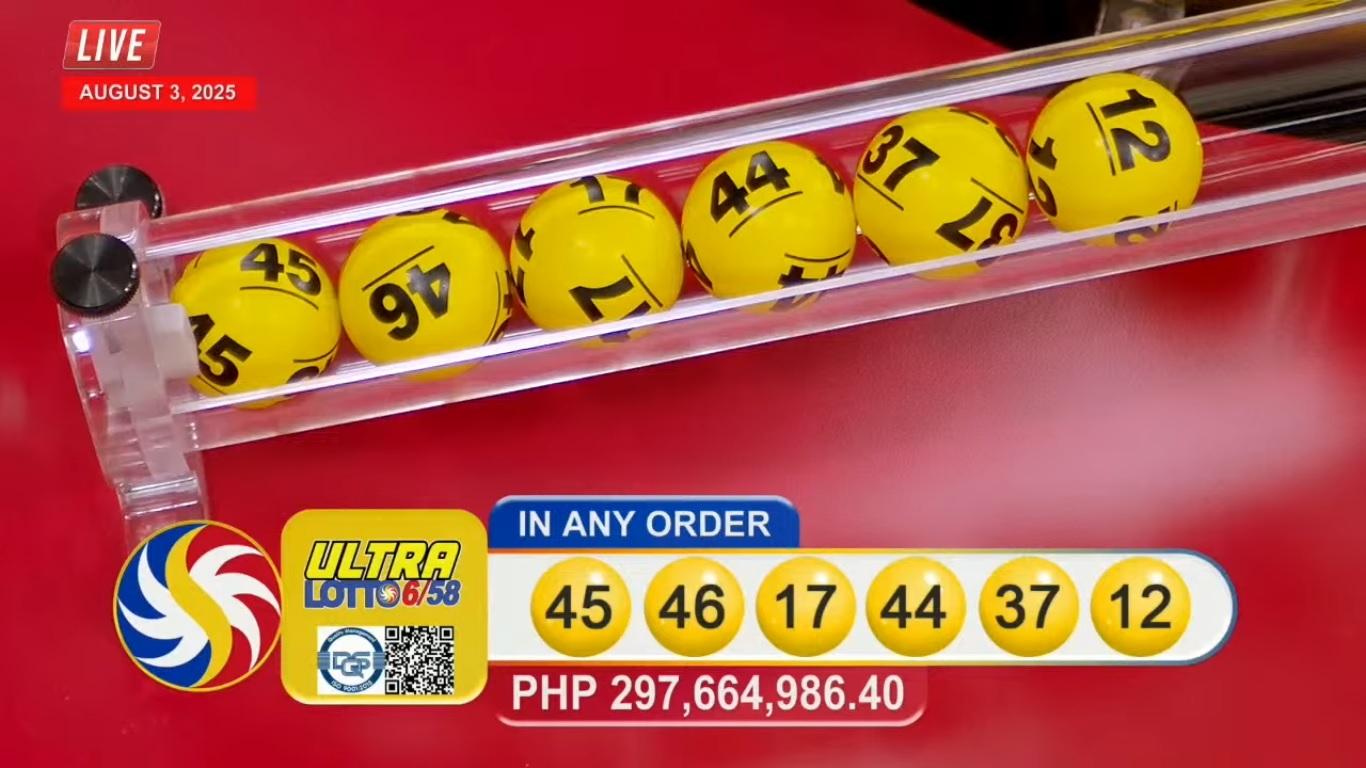 No winners of major lotto draws; Ultra Lotto 6/58 jackpot nears P300 million | GMA News Online
