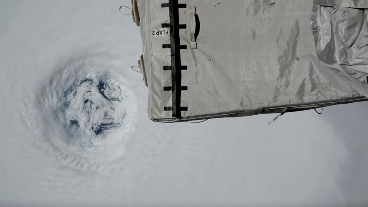 typhoon nando from space