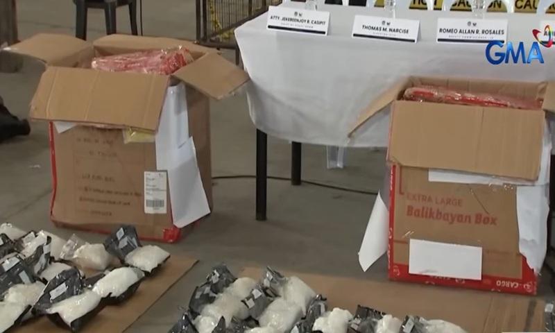 P476M worth of 'shabu' seized in balikbayan boxes from US | GMA News Online