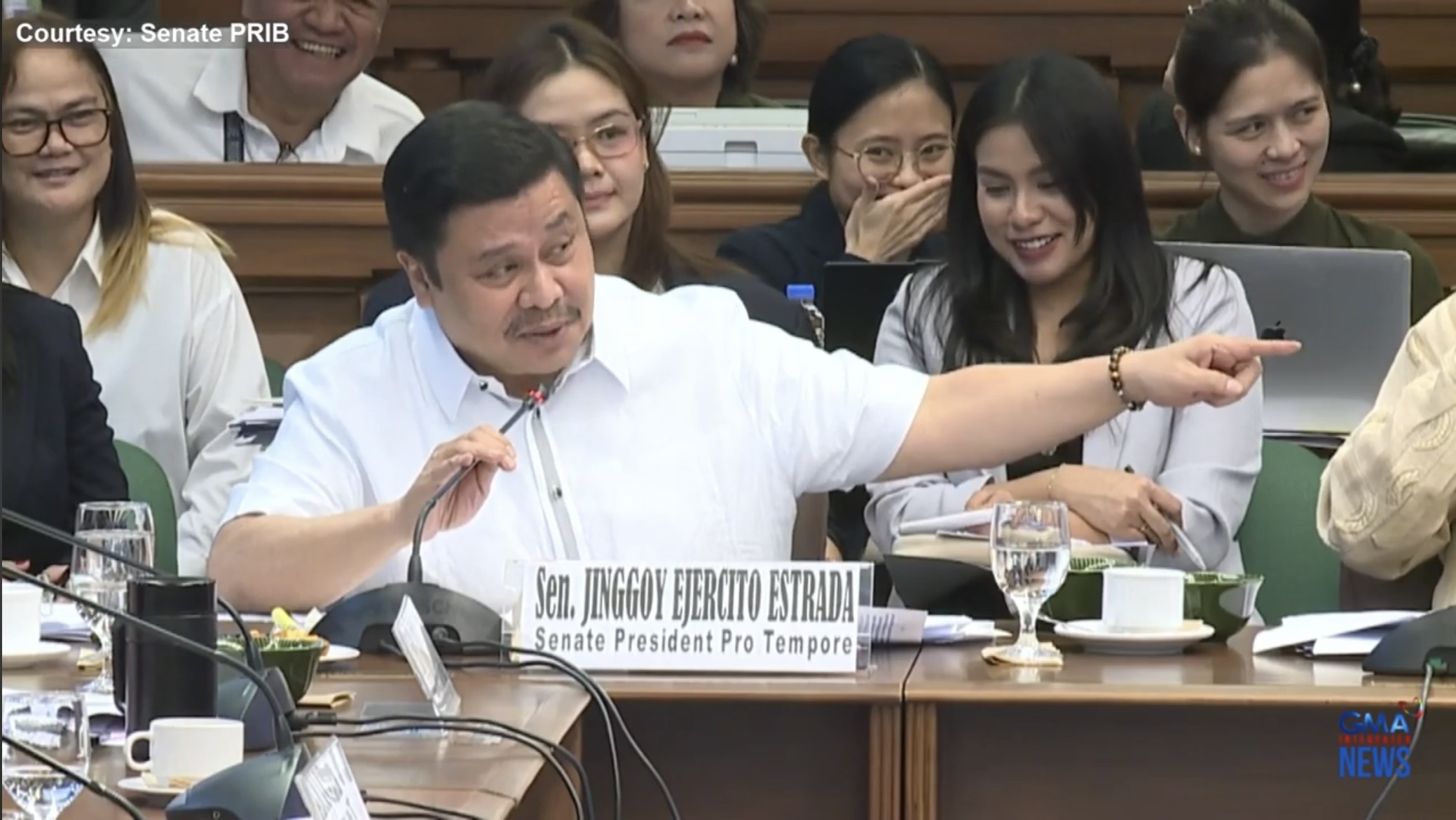 Jinggoy Estrada resents Marcoleta's you're safe remark | GMA News Online