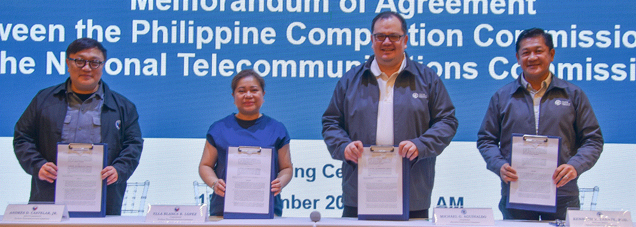 PCC, NTC sign pact to promote fair competition in data transmission ...