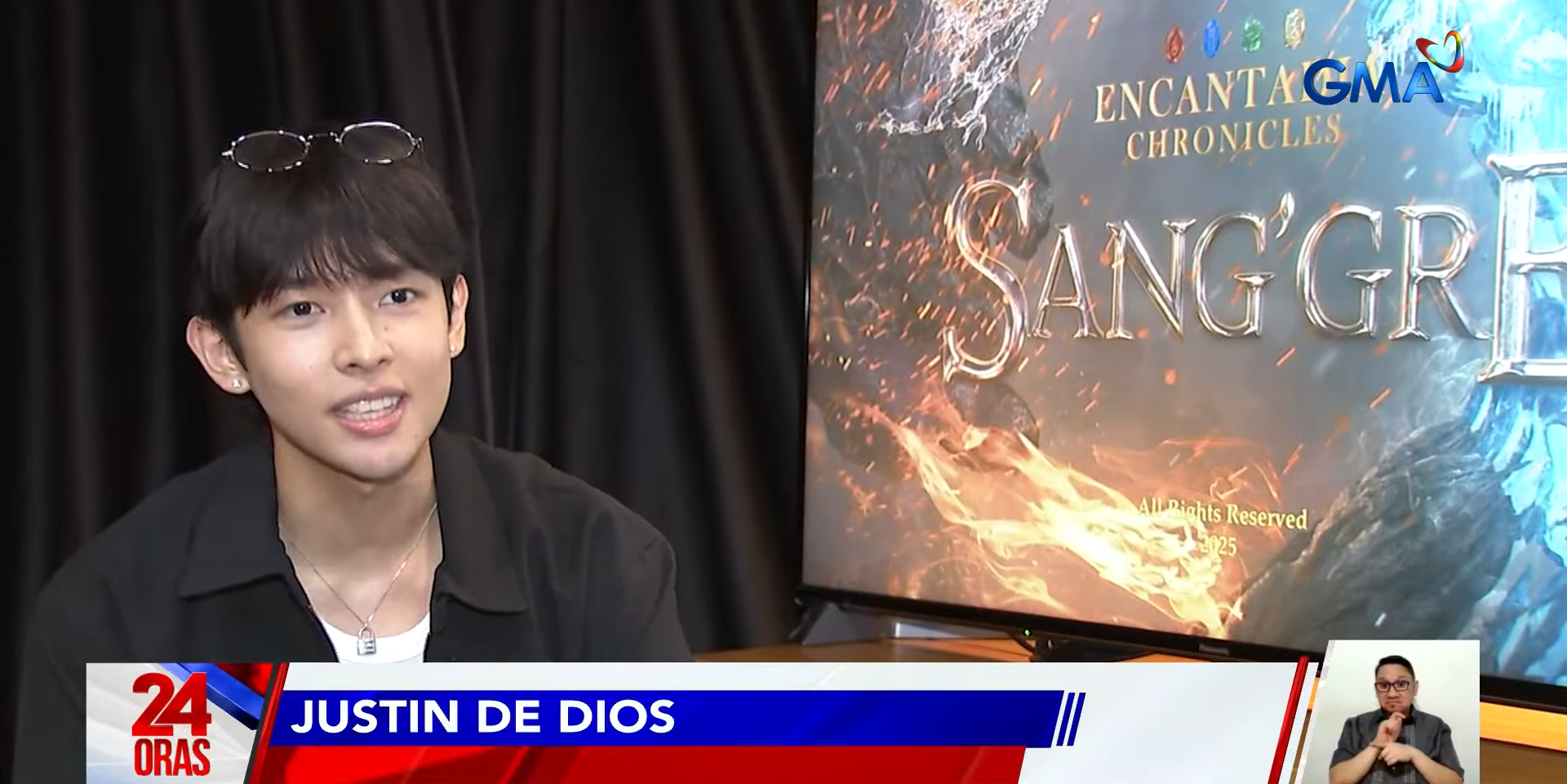 SB19’s Justin says he took acting lessons, fight training for ‘Sang’gre’ role Ec’naad | GMA News ...