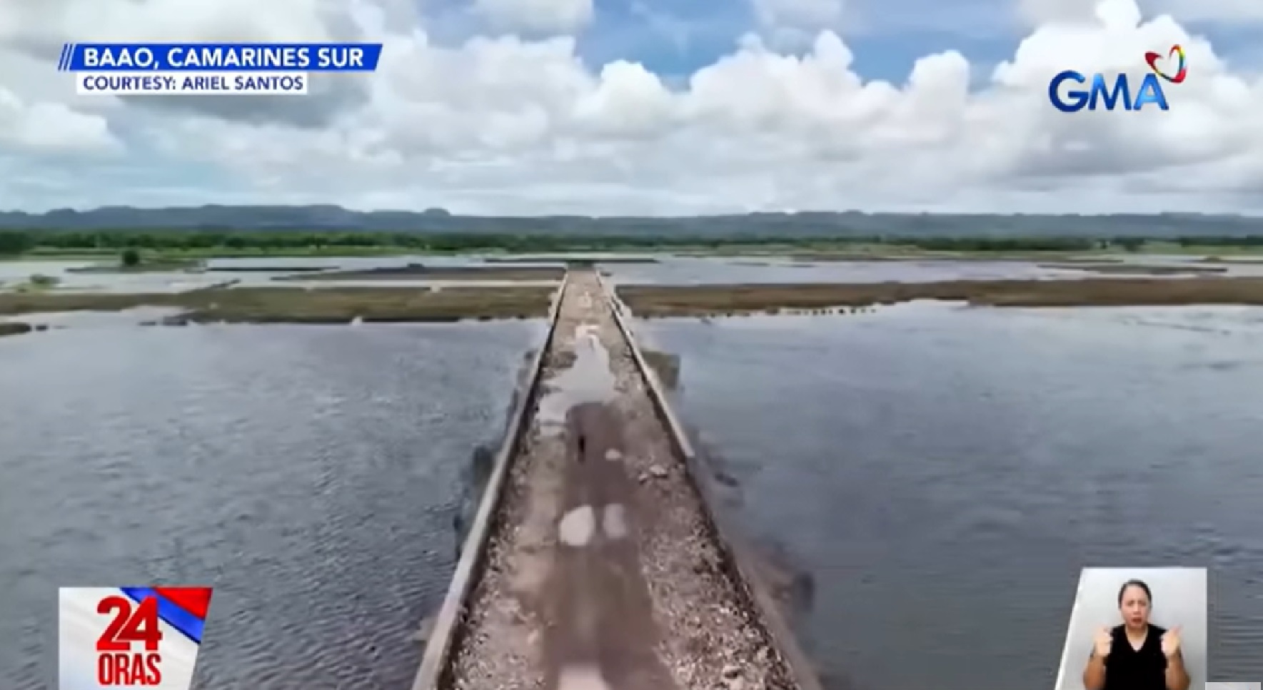 Riprap road na panangga sana sa baha, ‘di natapos at iniwang nakatengga ...