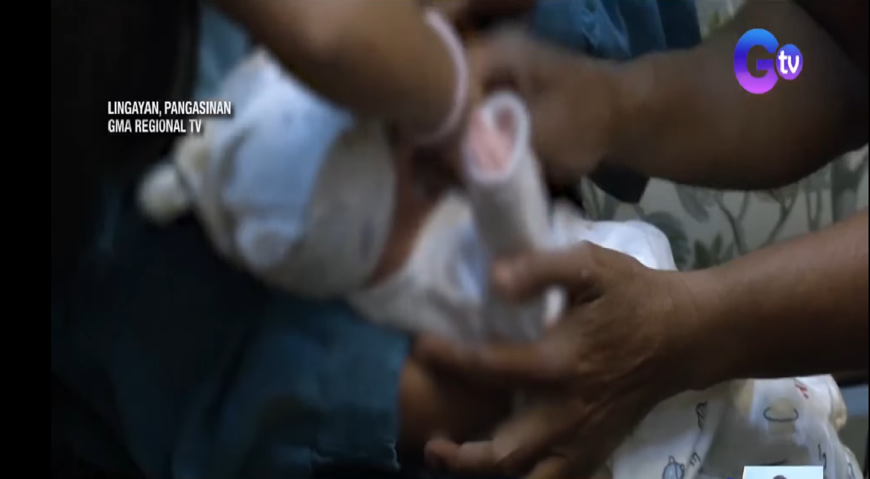 Sanggol na dinukot sa Lingayen District Hospital, naibalik na sa kaniyang mga magulang ...