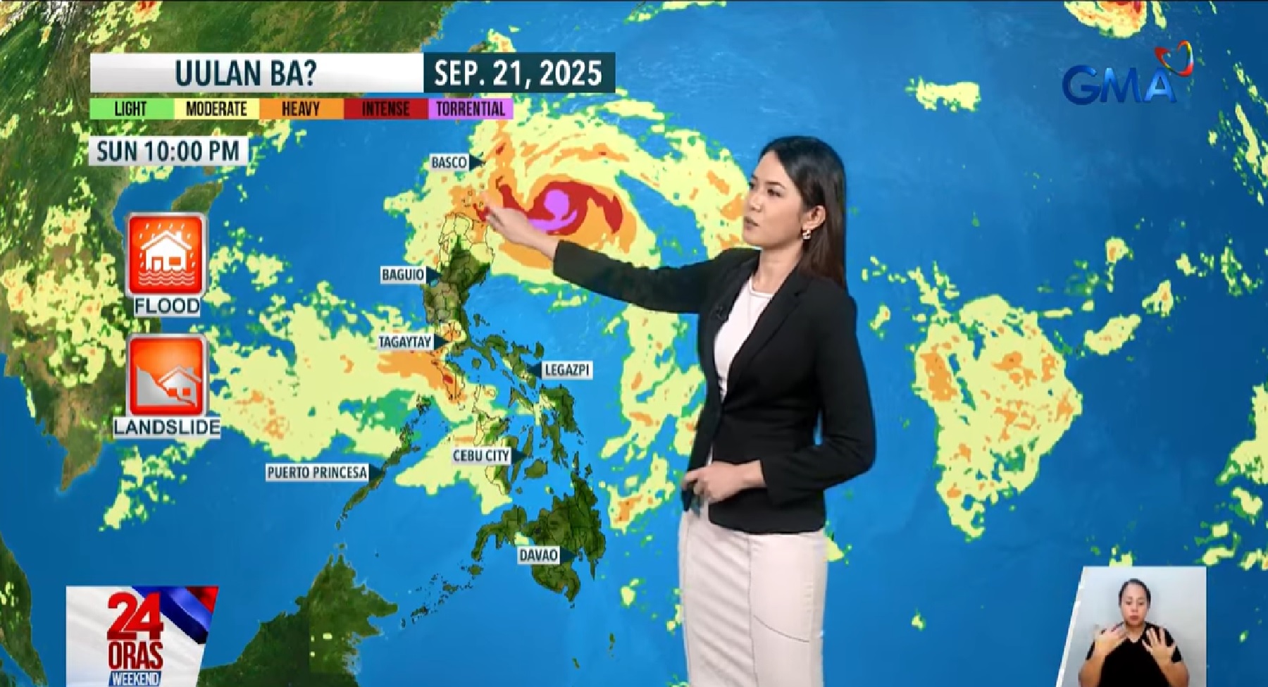 Super Typhoon Nando, bahagyang lumakas; Signal No. 3, nakataas sa Batanes, Babuyan, at Sta. Ana ...