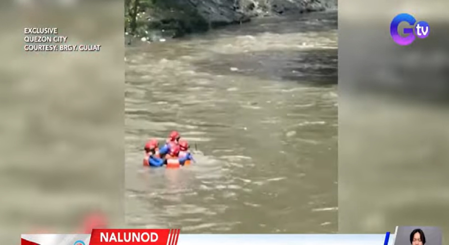Batang babae na nadulas at nahulog sa creek sa QC, patay na nang makita ...