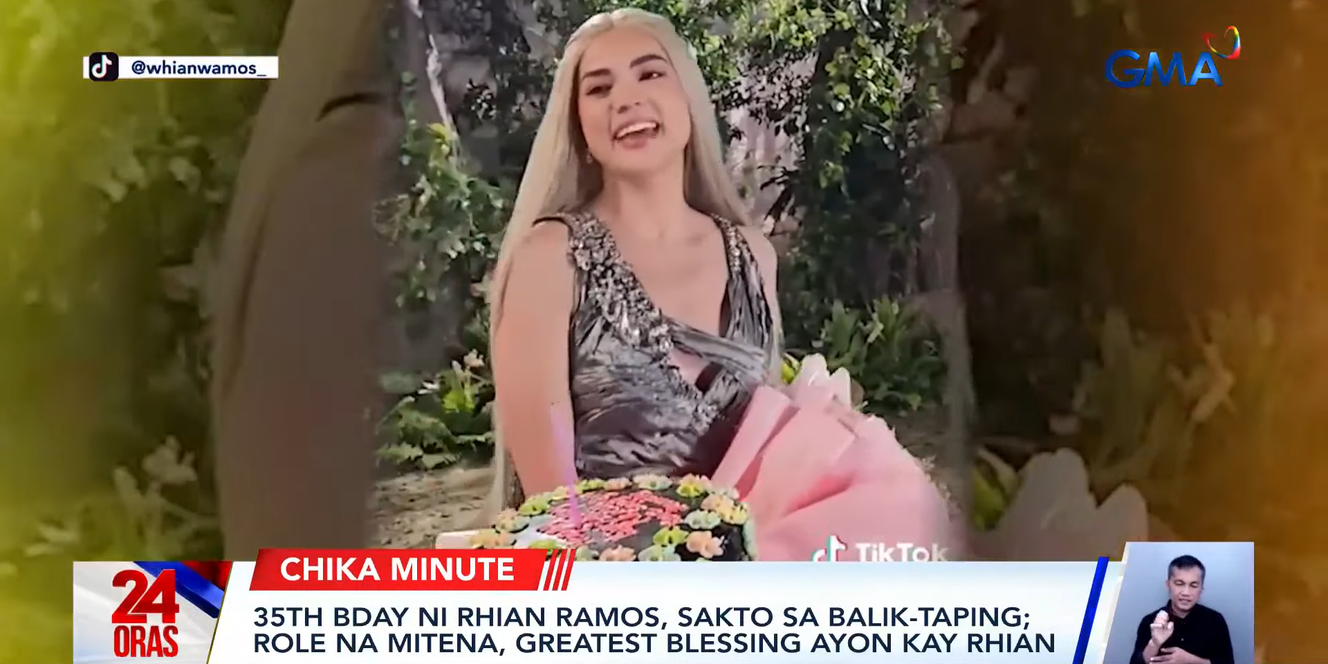 Rhian Ramos gets birthday surprise from 'Sang'gre' cast, crew | GMA ...