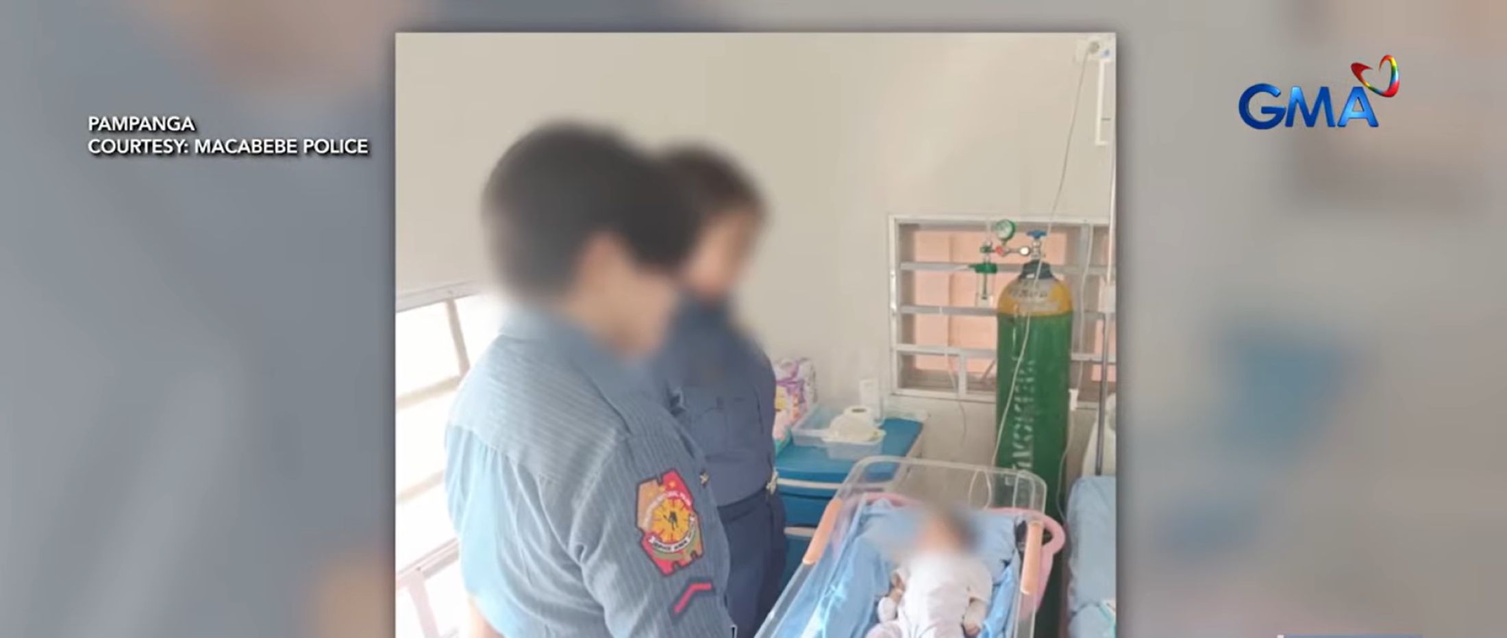 Bagong silang na sanggol, nasagip matapos matagpuang inabandona sa kangkungan sa Pampanga ...