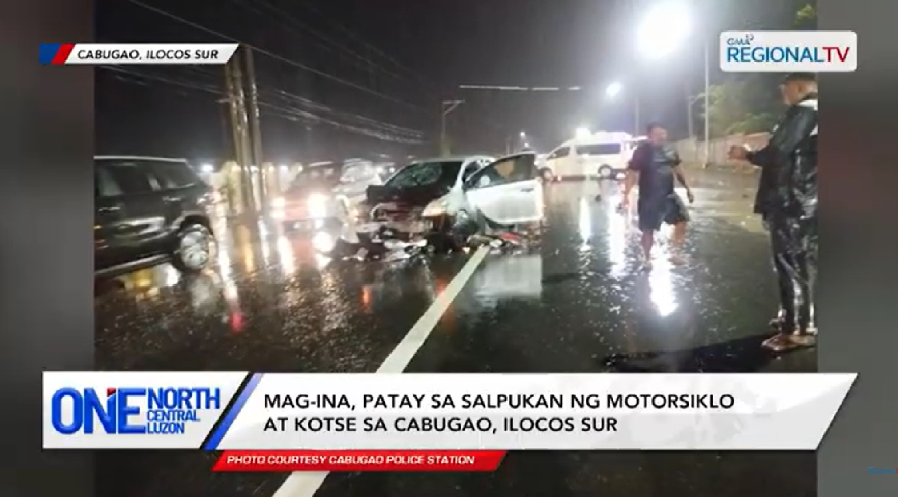Mag-ina na magkaangkas sa motorsiklo, patay nang masalpok ng kotse sa ...