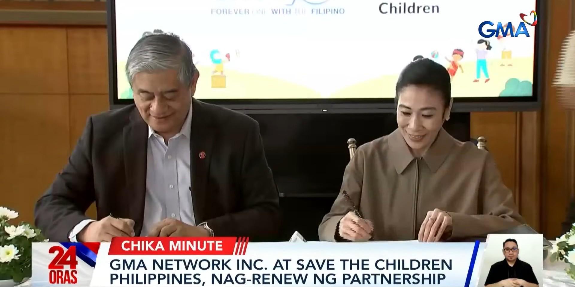 GMA Network, Save the Children Philippines renew partnership | GMA News ...