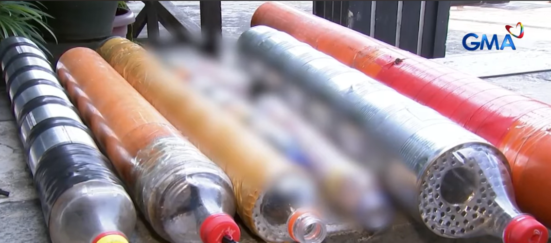 Barangay officials seize improved boga made by kids in QC | GMA News Online