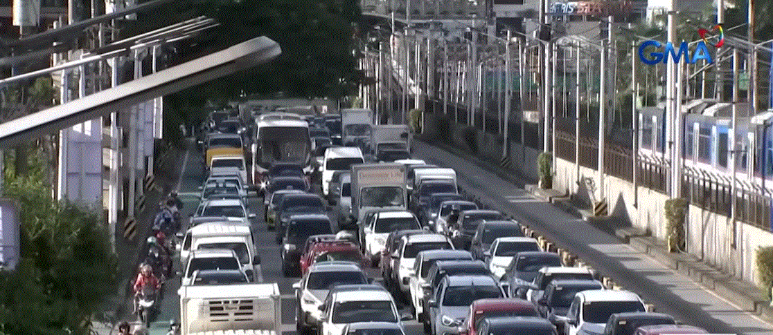 EDSA average daily traffic hits over 427,000 vehicles — MMDA | GMA News ...