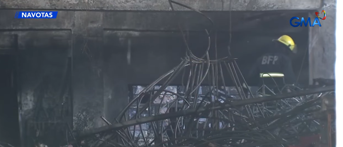 1 dead, 2 hurt in Navotas warehouse fire | GMA News Online