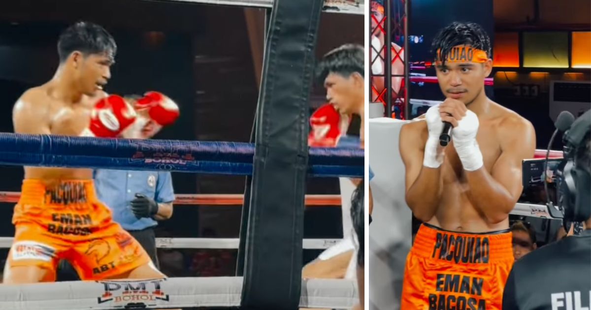 Eman Bacosa Pacquiao stops Indonesian foe in Bohol bout | GMA News Online