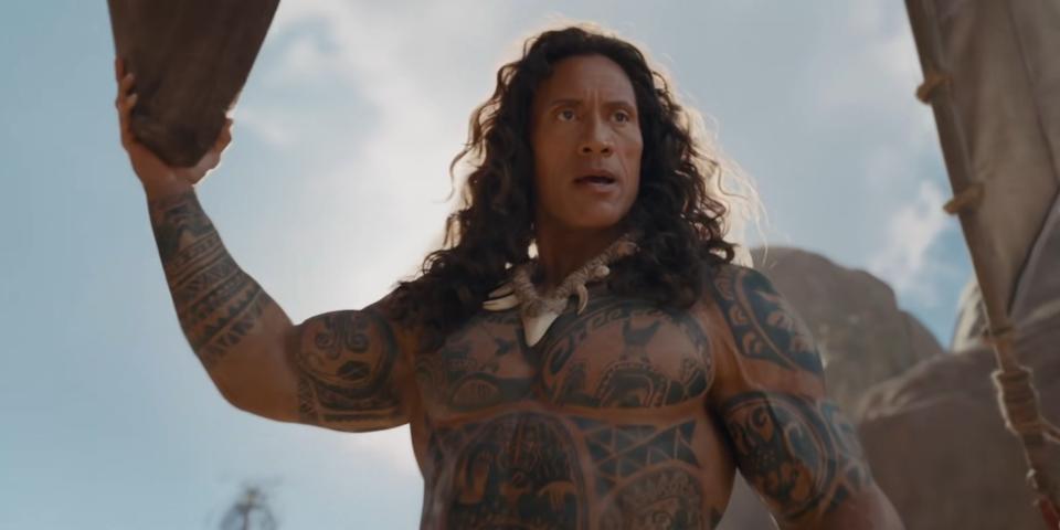 'Moana' live-action trailer spotlights Dwayne Johnson's Maui | GMA News ...