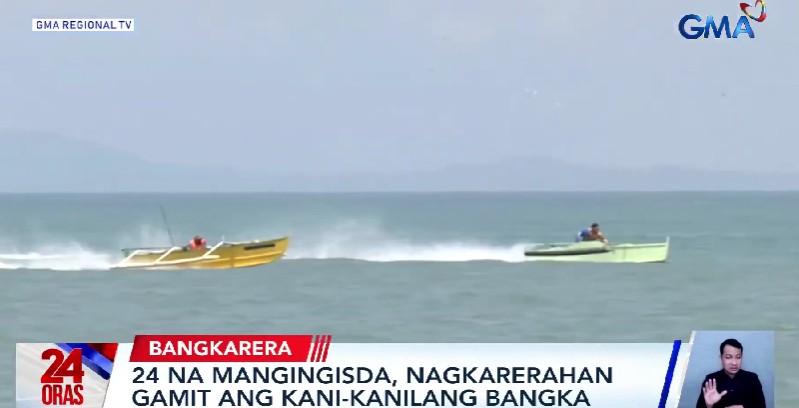 24 fishermen race motorboats in fiesta event in Dagupan | GMA News Online