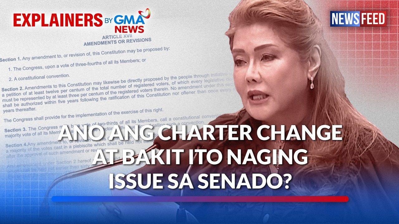 EXPLAINER: What is charter change and why is it an issue in the Senate ...