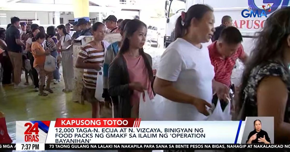 12K individuals from Nueva Ecija, Nueva Vizcaya receive aid from GMA ...
