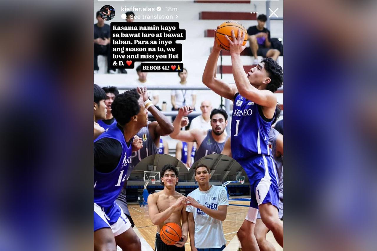 Kieffer Alas dedicates Ateneo's upcoming UAAP Season to late teammates ...