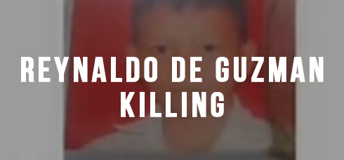 Reynaldo de Guzman killing | Tracking | GMA News Online